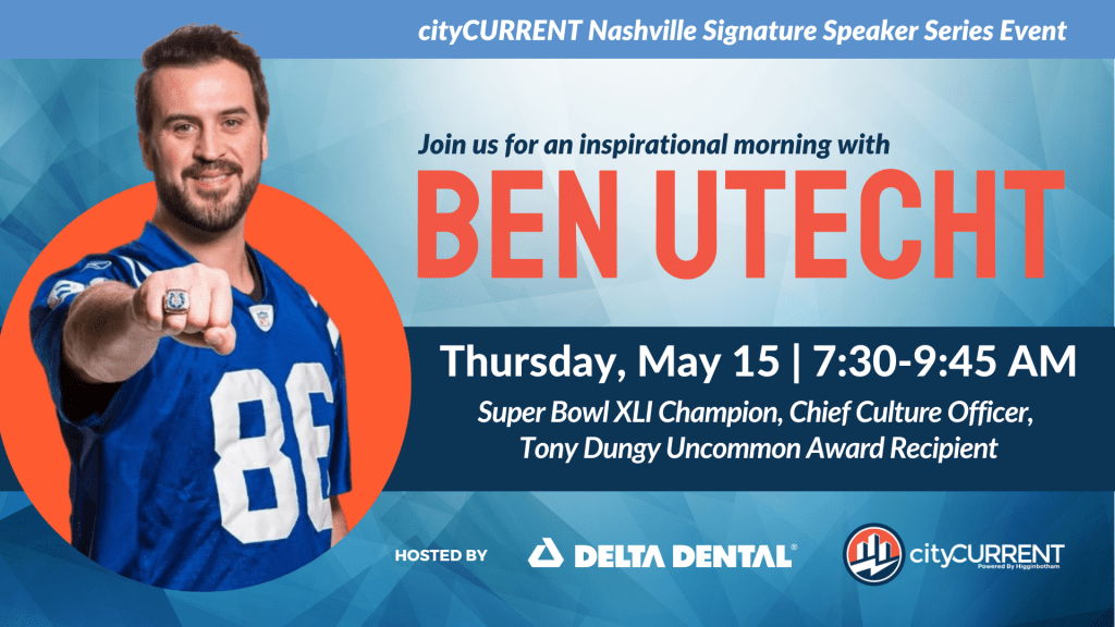 cityCURRENT | cityCURRENT Signature Breakfast with Ben Utecht – May 15